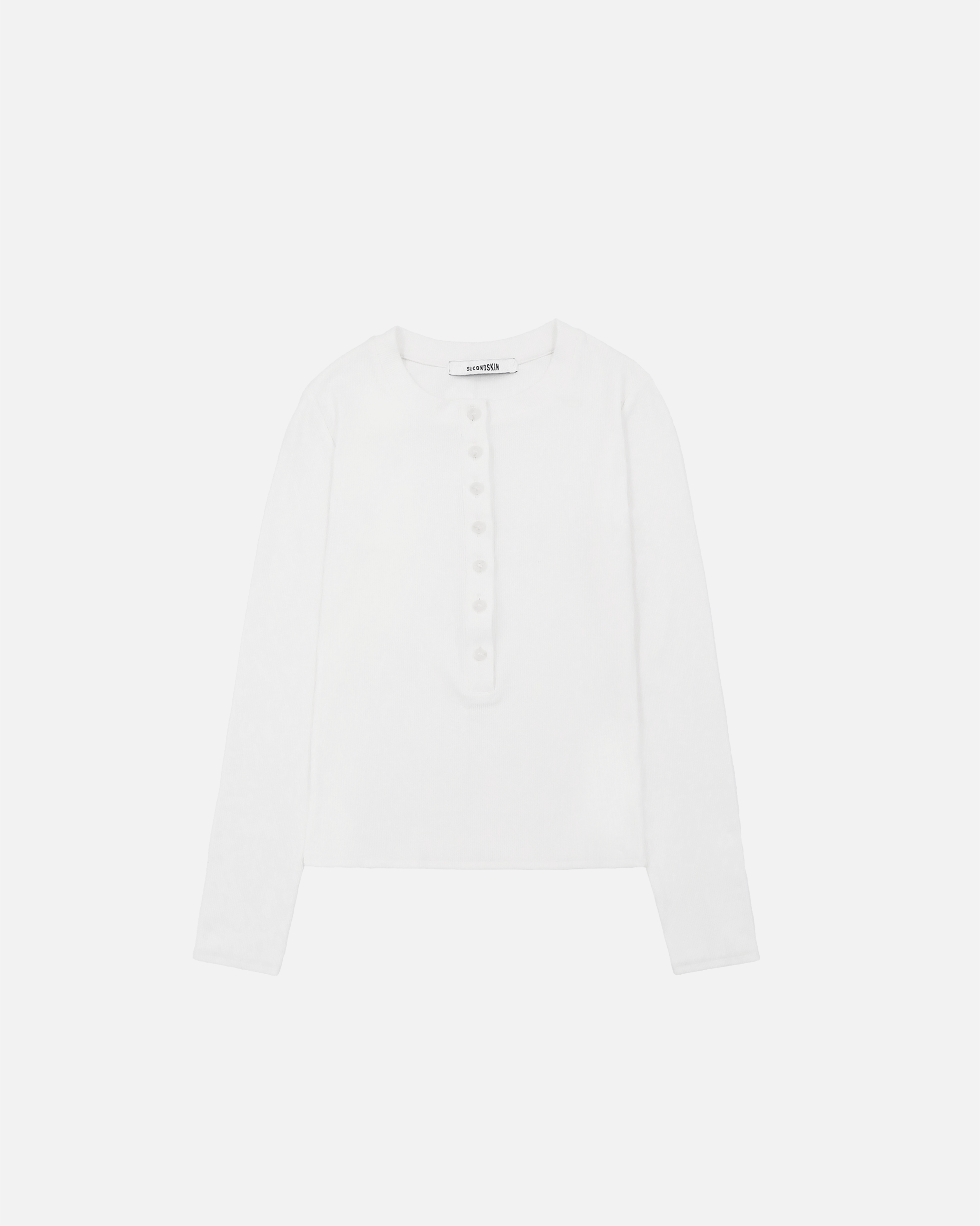 BUTTON DOWN HENLEY – Second Skin